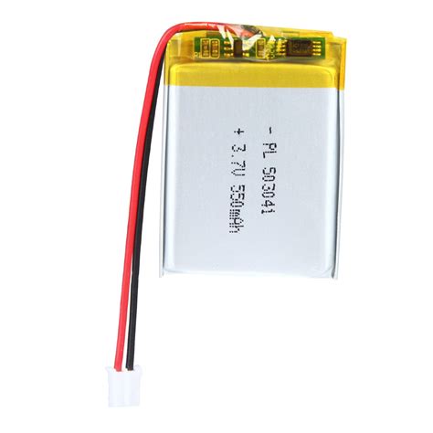 3 7v 550mah 503041 Lipo 배터리 충전식 리튬 폴리머