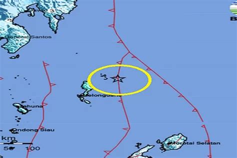 Info Bmkg Gempa Bumi Guncang Sulawesi Utara Dengan Pusat Gempa 63