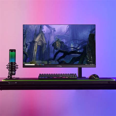 מסך מחשב גיימינג מעמד זרוע שולחני למסך Hyperx Armada Qhd 165hz G Sync Ksp