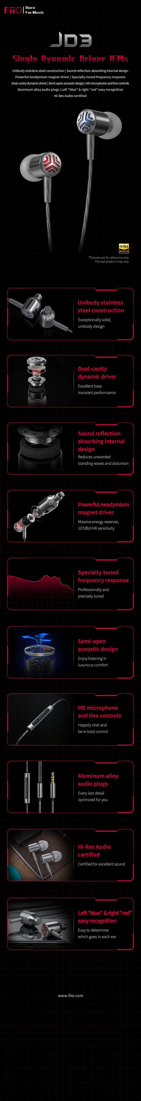 To know the FiiO FH9, JD3 and JH3 with just one picture~~ : headphones