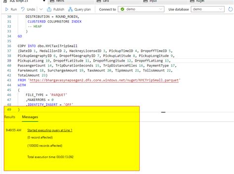 Synapse Analytics Tutorial Error Hdfsbridgerecordreaderfillbuffer