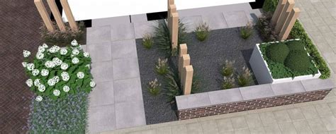 Voortuin Ontwerp In 3d Front Yard Sidewalk Garden House Google