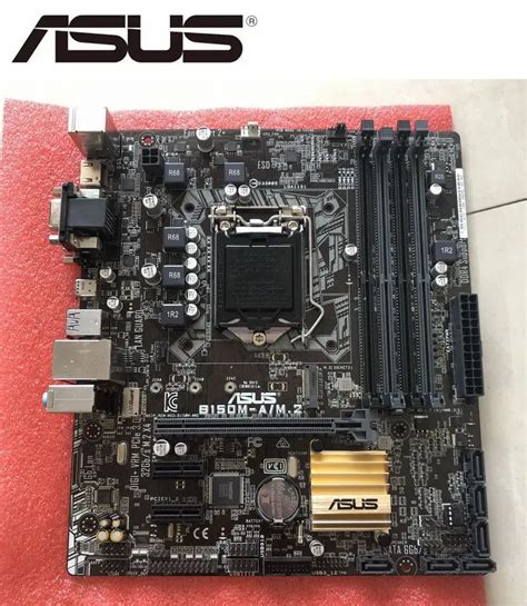 데스크탑 마더보드 ASUS B150M A/M.2 DDR4 B150 소켓, LGA 1151 마더보드 중고 데스크탑 마더보드 PC ...
