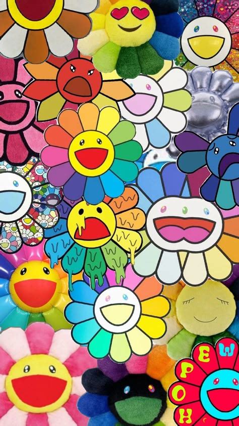 Takashi Murakami Flower Wallpaper