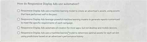 How Do Responsive Display Ads Use Chegg