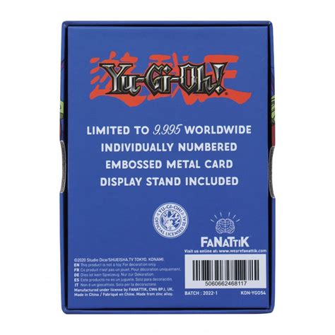 BEMS YU GI OH Time Wizard Lingot Edition Limitée