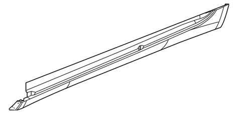 2014 2020 Chevrolet Impala Primed Passenger Side Rocker Panel Molding