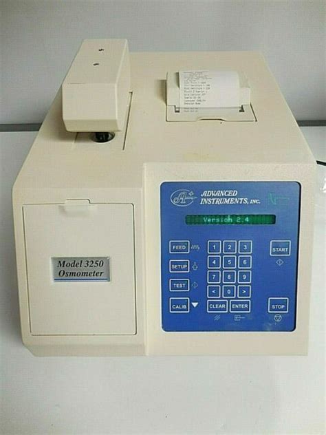 Advanced Instruments 3250 Osmometer For Sale Online Ebay