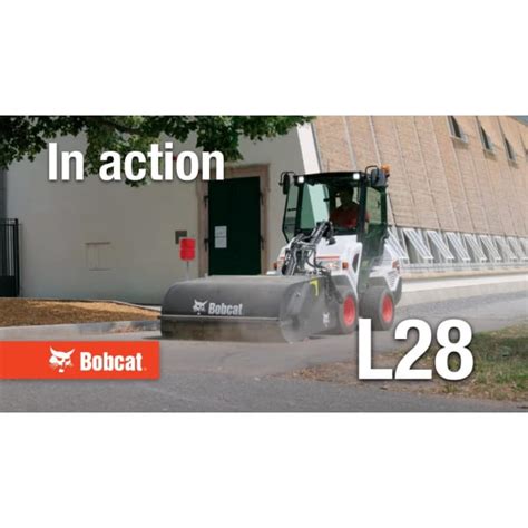 Bobcat L28 Small Articulated Loader In Action Bobcat Company Europe