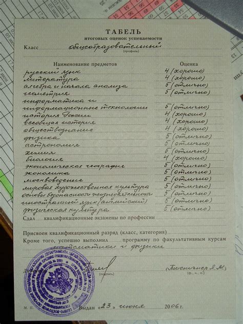 Выписка оценок ученика образец при переходе в другую школу