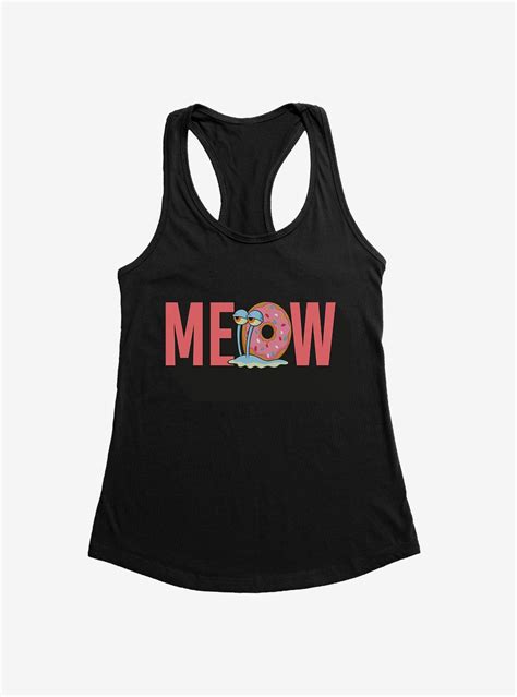 Spongebob Squarepants Gary Meow Girls Tank Shoesfinish