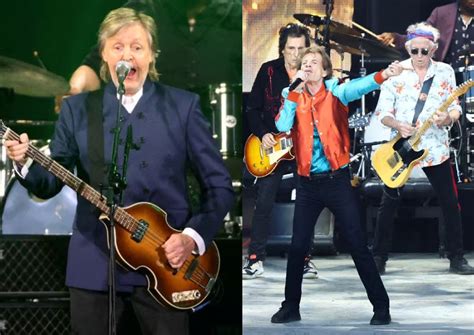 Fan Satisfaction Rolling Stones Paul Mccartney Record Song Together