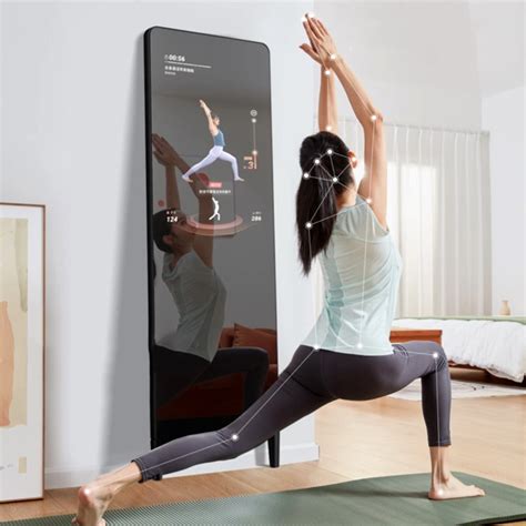 Magic Mirror Gym Interactive Health Full Body Mirror Smart Fitness