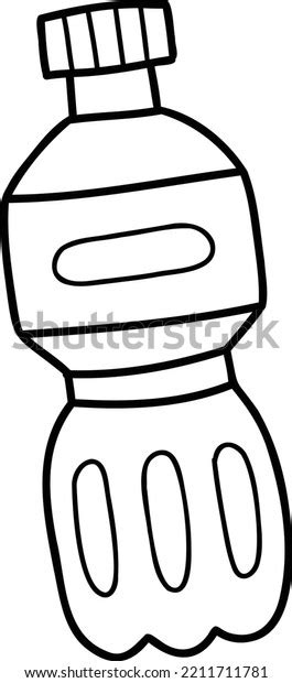Hand Drawn Soft Drink Bottle Illustration Stock Vector Royalty Free