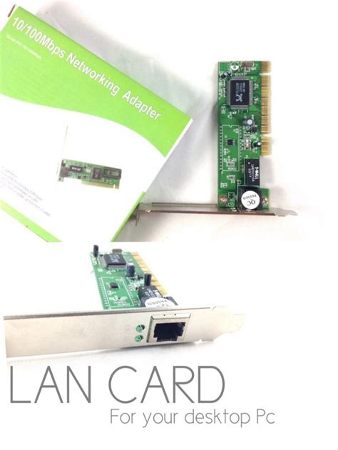 Jual Pci Network Adapter Pci Land Card Di Seller Velvet Store