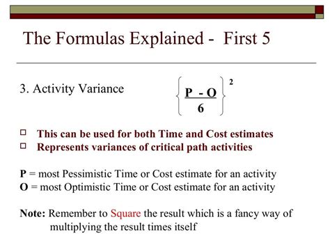 Learning Pmp Formulas The Easy Way Artofit