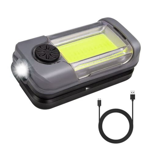Luz De Trabajo Xpg Cob Impermeable Flash Linterna Giratoria Para