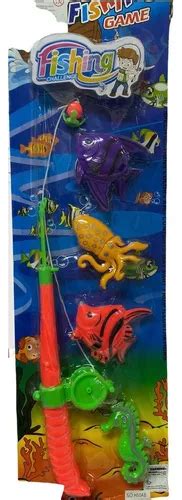 Set Juego De Pesca Milagrosa Con Ca A De Pescar Para Ni Os Cuotas Sin Inter S