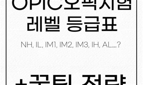 오픽 독학방법 유효기간 자주 사용할 수 있는 문장 필러꿀팁1 네이버 블로그
