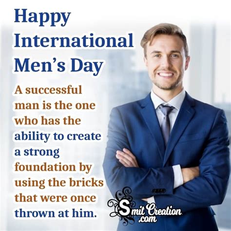 Inspirational Quotes For International Men S Day At Linda Landry Blog