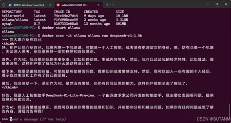 Wsl2 Docker Ollama Deepseek 使用gpu Docker安装ollama Gpu Csdn博客