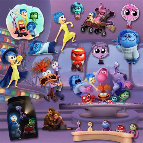 Kit Digital Divertida Mente Inside Out Elo7