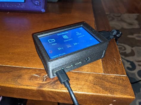 Raspberry Pi 4 B Touchscreen Case And Display Mount By MattyICE774 Download Free STL Model