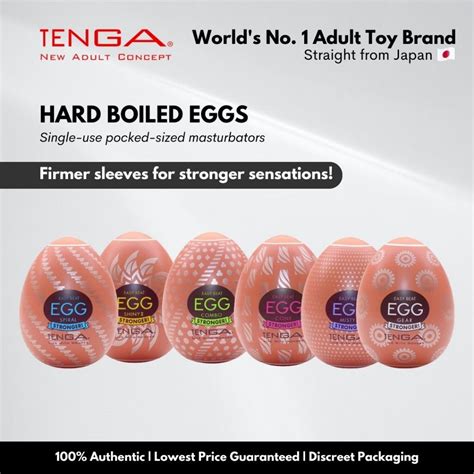 Tenga Hard Boiled Egg Ii [portable Male Masturbator Sex Toy For Men