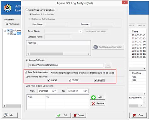 Aryson Sql Log Analyzer Free Download Aryson Sql Log Analyzer 19 0 File Management Utilities