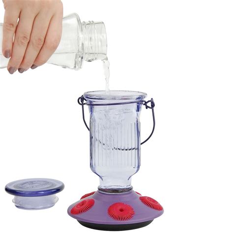 Hummingbird Feeder Purple 16 Oz Agri Supply 116698
