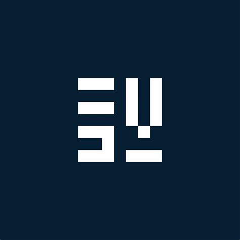 Sv Initial Monogram Logo With Geometric Style 10801557 Vector Art At