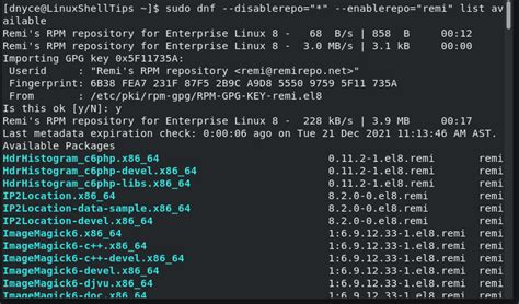 How To Install Remi Repo In Rhel Centos Rocky And Almalinux