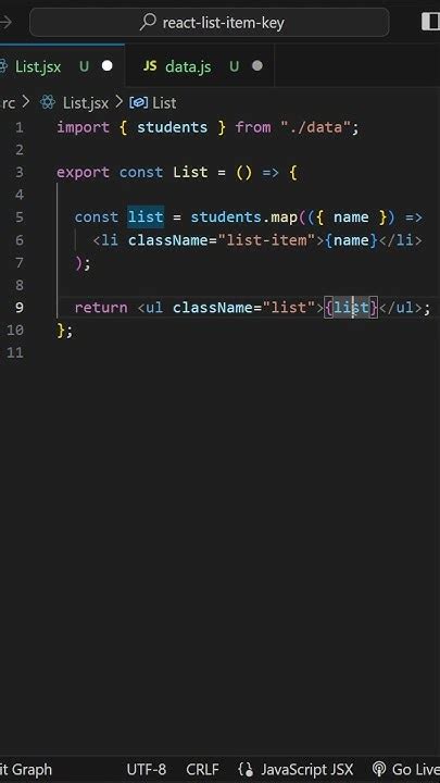 Что такое React Key и как его использовать Shorts Youtube