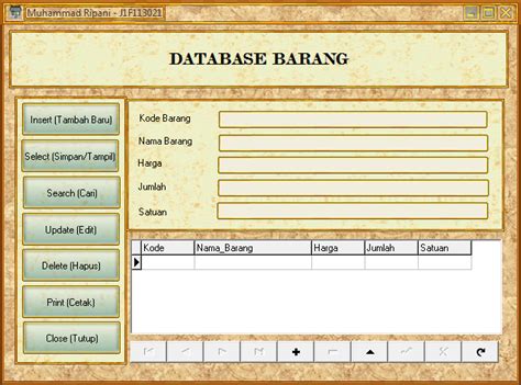 Tugas Praktikum 7 Pemvis Database Dengan Delphi Program Database