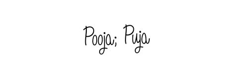 90 Pooja Puja Name Signature Style Ideas Superb Electronic Sign