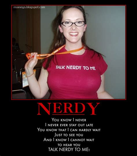 Nsaneyz Posters Ii Nerd Girl Talk Nerdy To Me T Shirt