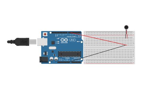 Circuit Design Vibration Motor Tinkercad
