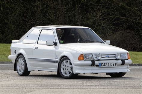 Lot 119 1986 Ford Escort Rs Turbo