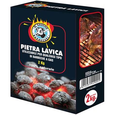 Pietra Lavica Roccia Lavica Per Barbecue A Gas 2 Kg Brico Home