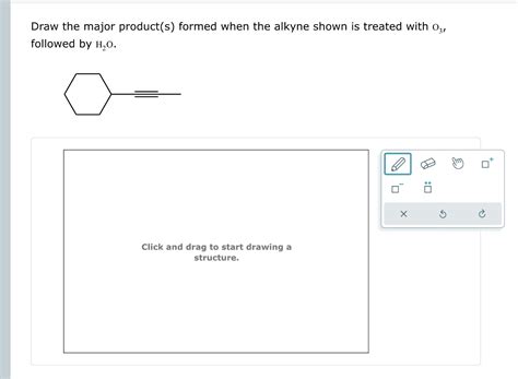 Solved Draw the major product(s) ﻿formed when the alkyne | Chegg.com