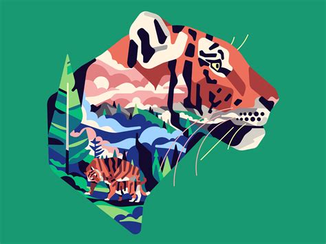 Tiger By Dmitry Stolz For Beresnev Games On Dribbble