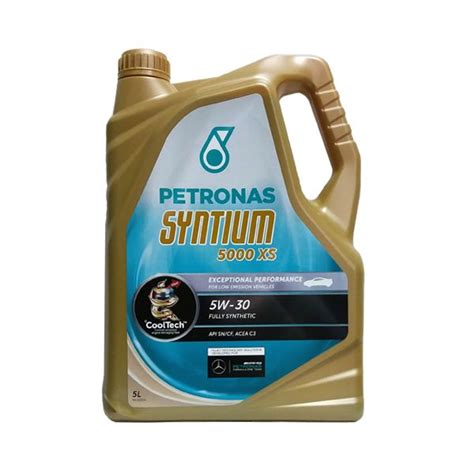 Petronas Óleo Motor Syntium 5000 XS 5W30 5L - Compara preços