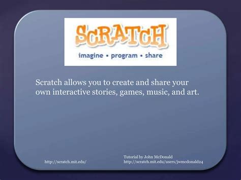 Scratch Pong Remix Tutorial PPT