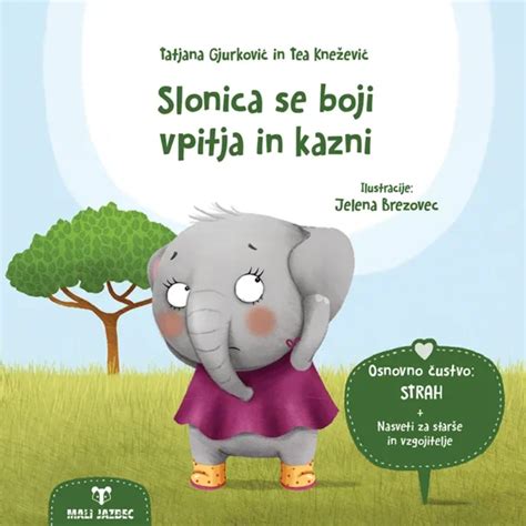 Slonica Se Boji Vpitja In Kazni Mali Jazbec