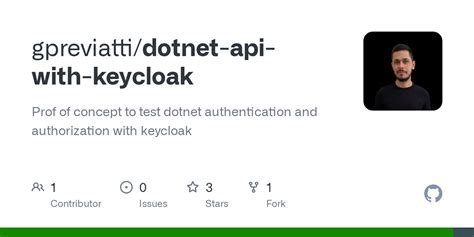 Github Gpreviatti Dotnet Api With Keycloak Prof Of Concept To Test