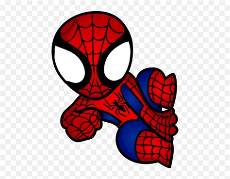 Spider Man Clipart Chibi Chibi Superheroes Hd Png Download Vhv