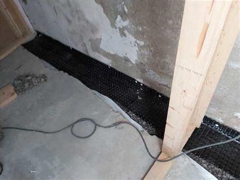 Imperméabilisation de sous sol Imperméabilisation d un sous sol à Contrecoeur Qc En cours d