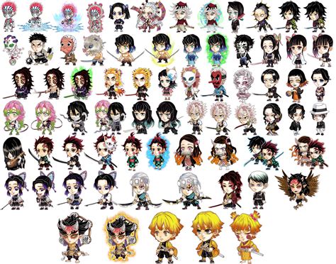 72 Demon Slayer Chibi By Otaku Zonee On Deviantart