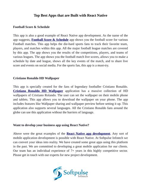 Ppt What Are The Best Apps Built With React Native Powerpoint Presentation Id 8463974