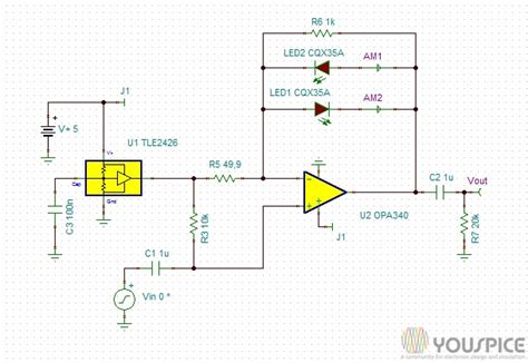 Speech Compression Amplifier Youspice